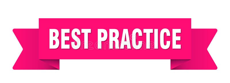 Best Practice Ribbon Isolated on Transparent Background. Best Practice ...