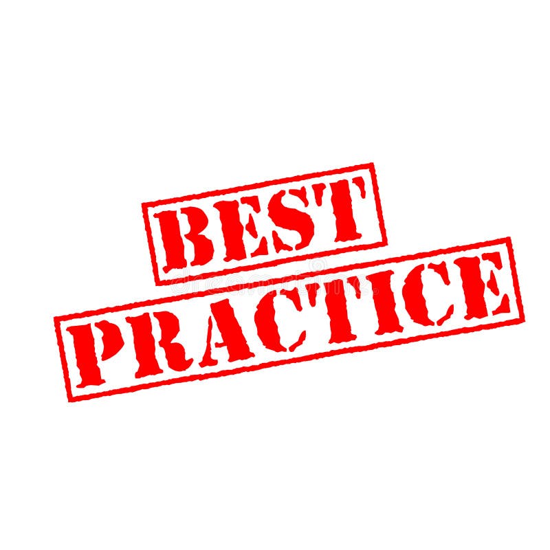 Best practice rubber stamp stock illustration. Illustration of ...