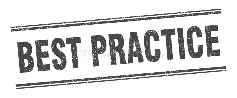 Best Practice Stamp. Best Practice Square Grunge Sign Stock Vector ...