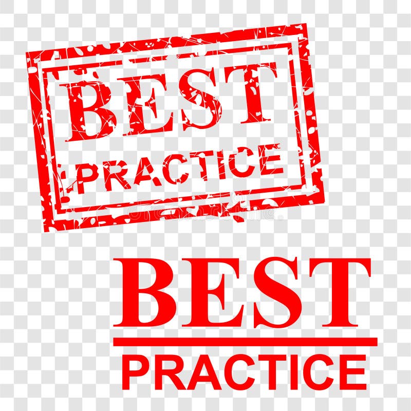 Best Practice, 2 Style Streak Red Rubber Stamp, at Transparent Effect ...