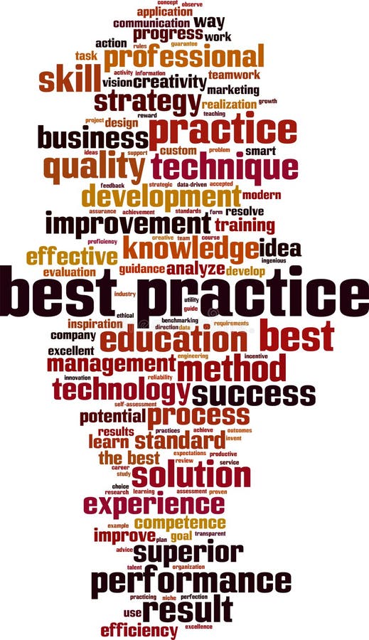 Best Practice Word Cloud Stock Illustrations – 136 Best Practice Word ...