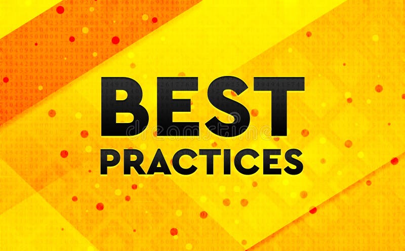 Best Practices Key Shows Improving Business Quality Stock Illustration ...