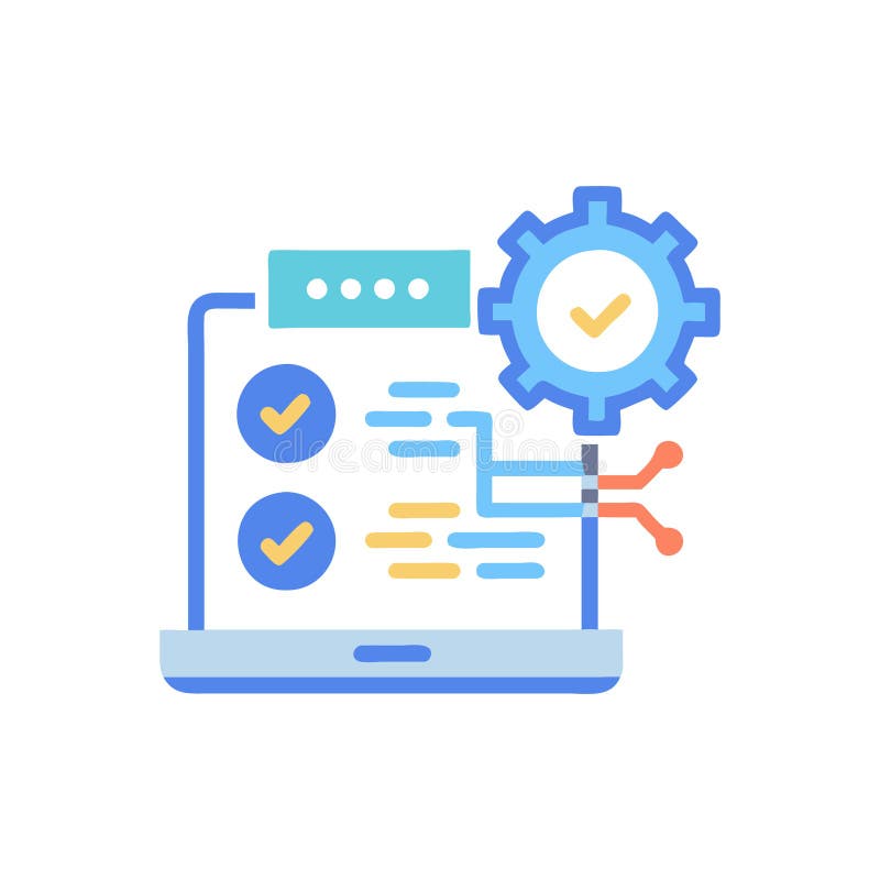 Best Practices For Automated Testing Implementation Stock Illustration
