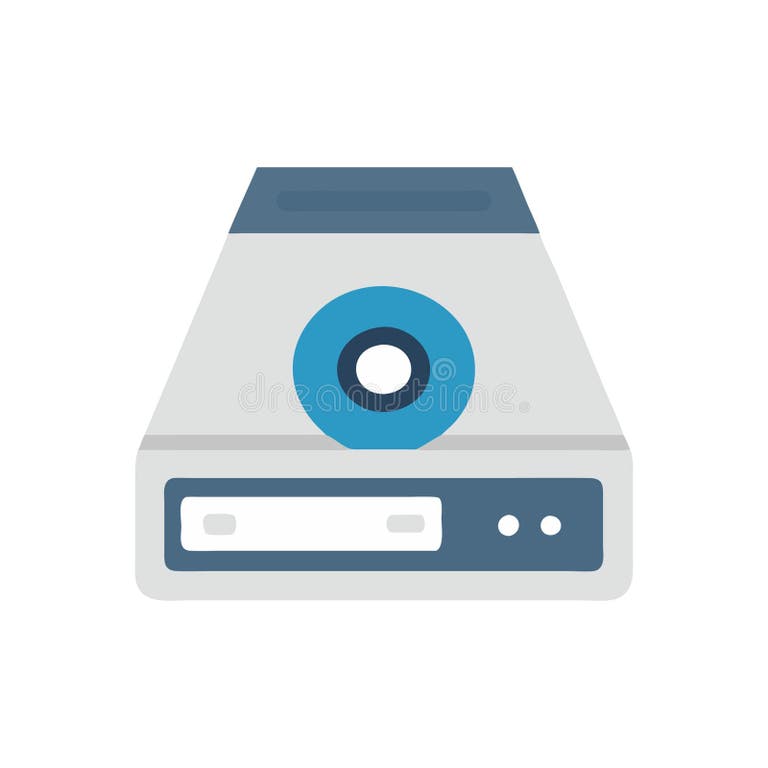 Best Practices for Using DVD-ROM Drives Stock Photo - Illustration of ...