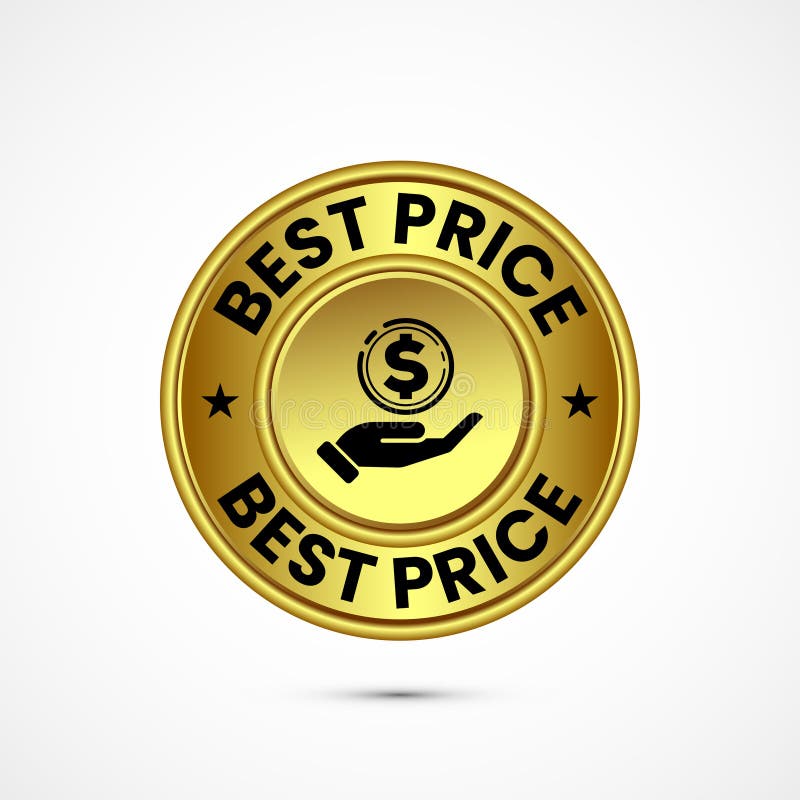 Best Price Badge Label Button Design Stock Vector - Illustration of ...