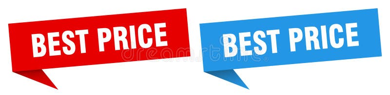 Best Price Banner. Best Price Speech Bubble Label Set Stock Vector ...