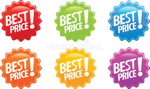 Best price glossy sticker stock vector. Illustration of special - 8725868