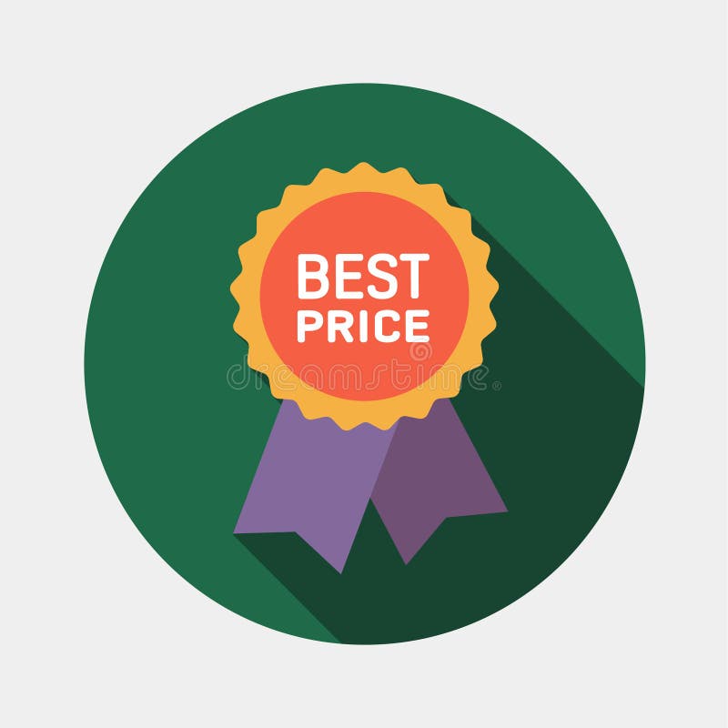 Best Price Guarantee Label Icon. Stock Vector - Illustration of sale ...