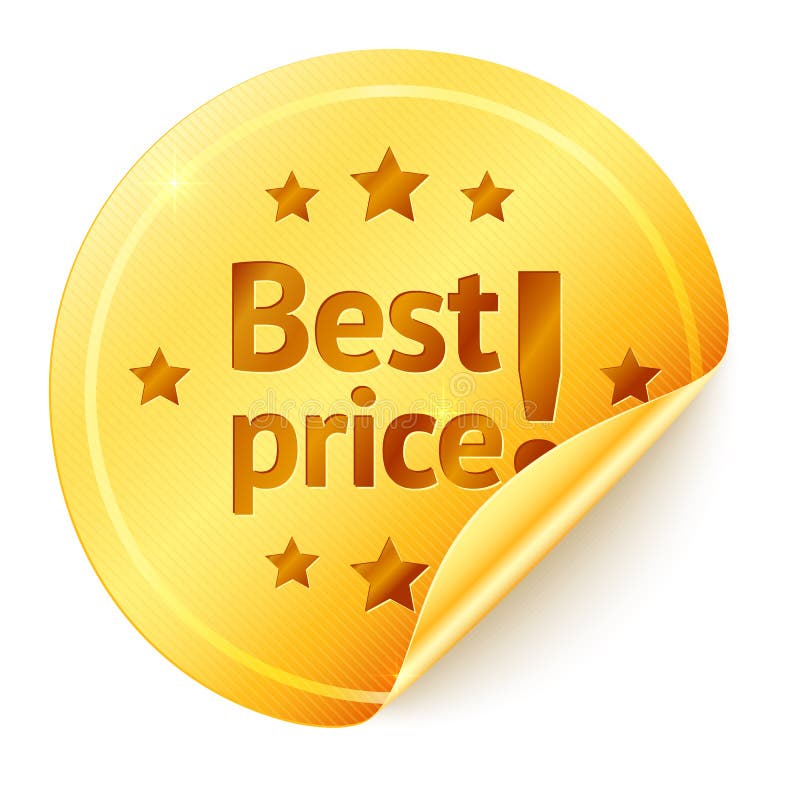Gold Price Star Sticker Stock Illustrations – 1,731 Gold Price Star ...