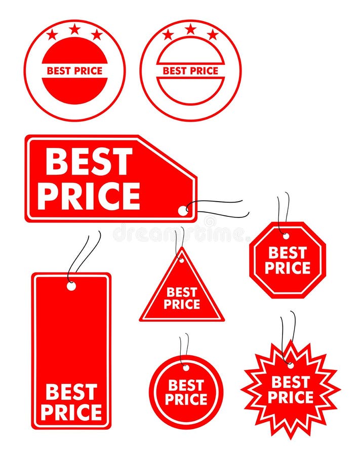 Best price labels stock vector. Illustration of fair, marker - 2622300