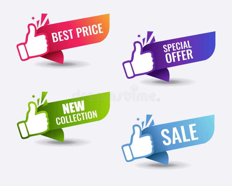 Best Price Labels Big Set stock vector. Illustration of hand - 208048350