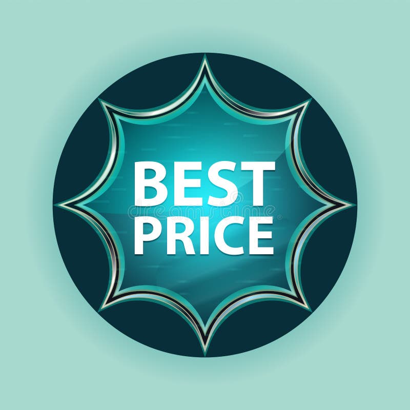 Best Price Magical Glassy Sunburst Blue Button Sky Blue Background ...