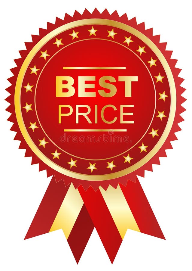 Best price stock vector. Illustration of ribbon, computer - 56416411