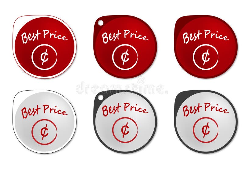Best Price round sticker stock vector. Illustration of vector - 23294416