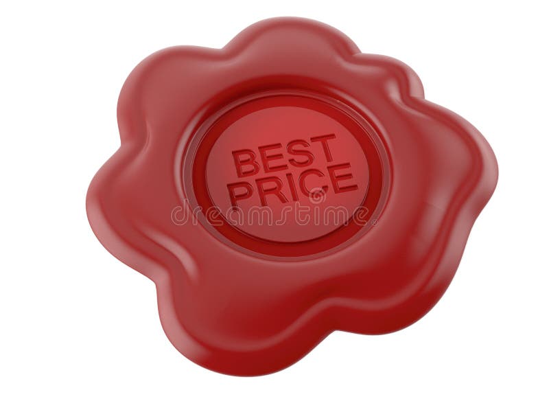 Best price stamp stock illustration. Illustration of retail - 10168733