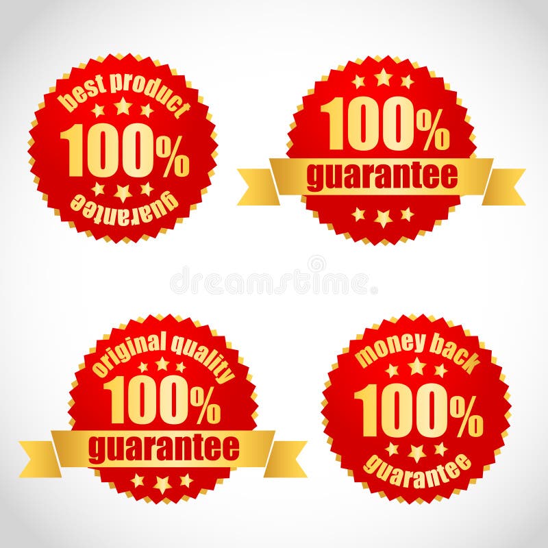 Guarantee Stickers Stock Illustrations – 2,636 Guarantee Stickers Stock ...
