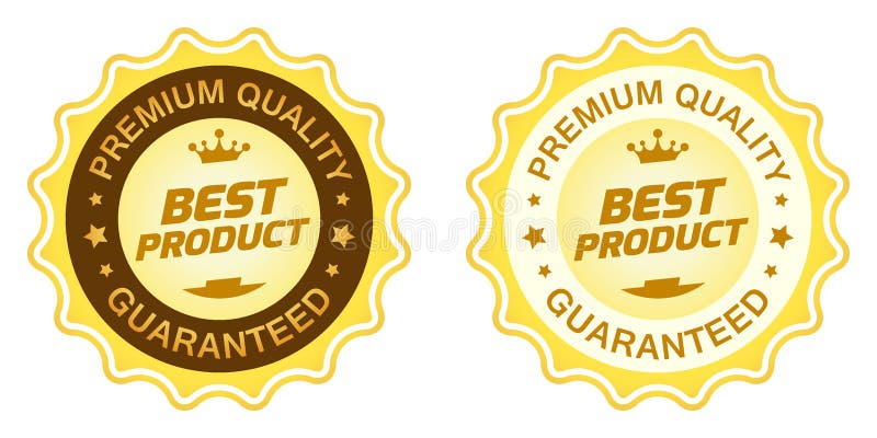 Best Product of the Year Award Ribbon Stock Illustration - Illustration ...
