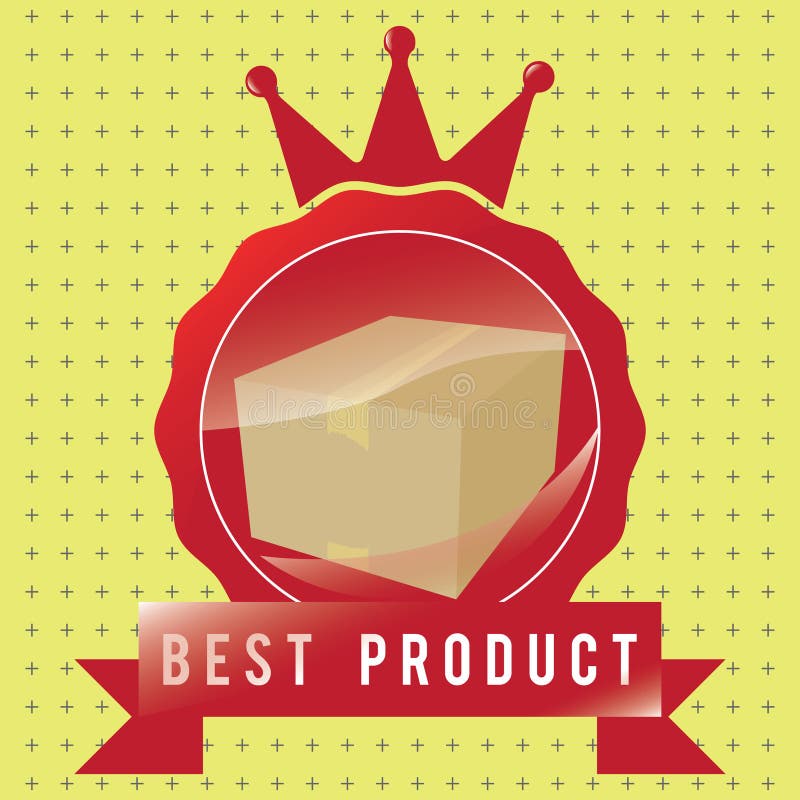Best Product Label. Vector Illustration Decorative Design Stock Vector ...