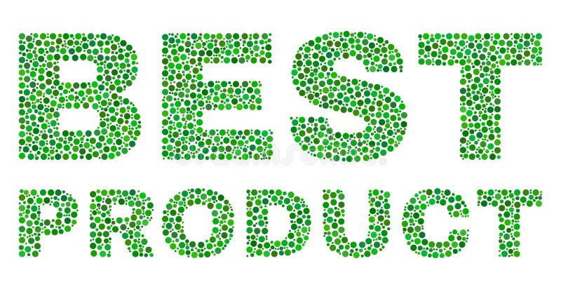 BEST PRODUCT Text in Polygonal Mesh Style Stock Vector - Illustration ...
