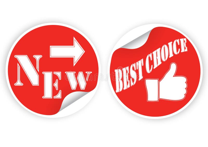 Best products stickers set stock vector. Illustration of sale - 16453433