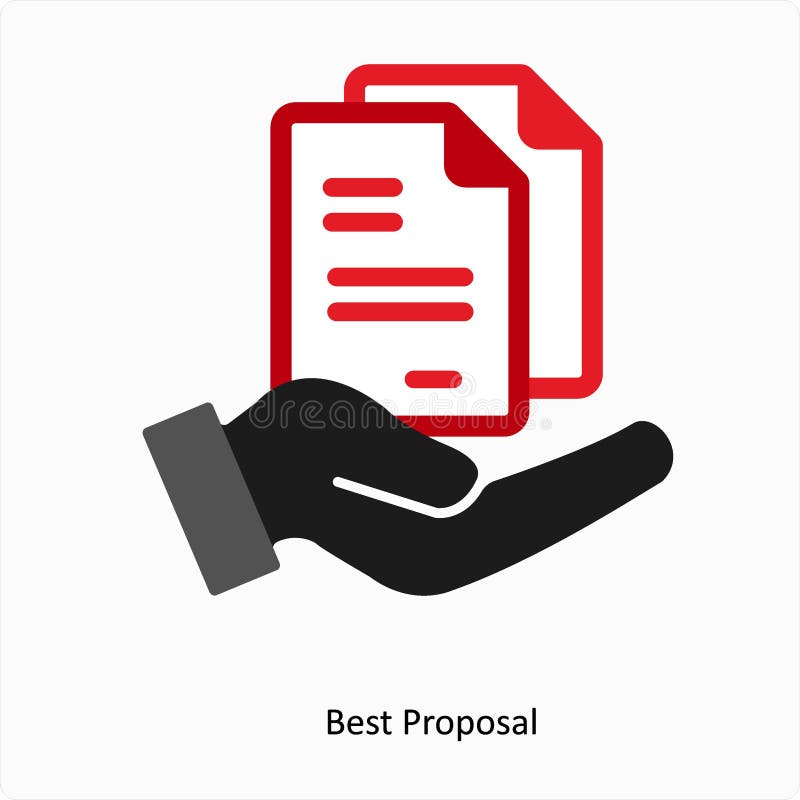 Best Proposal stock vector. Illustration of icon, proposal - 266787975