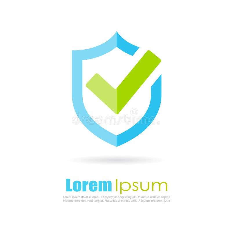 100 Protection. Shield Symbol Stock Vector - Illustration of defence ...