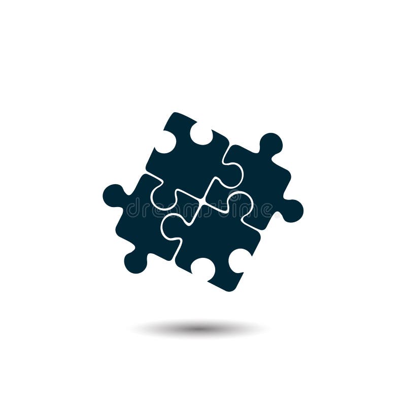 Best puzzle icon. Vector stock vector. Illustration of pattern - 158960221