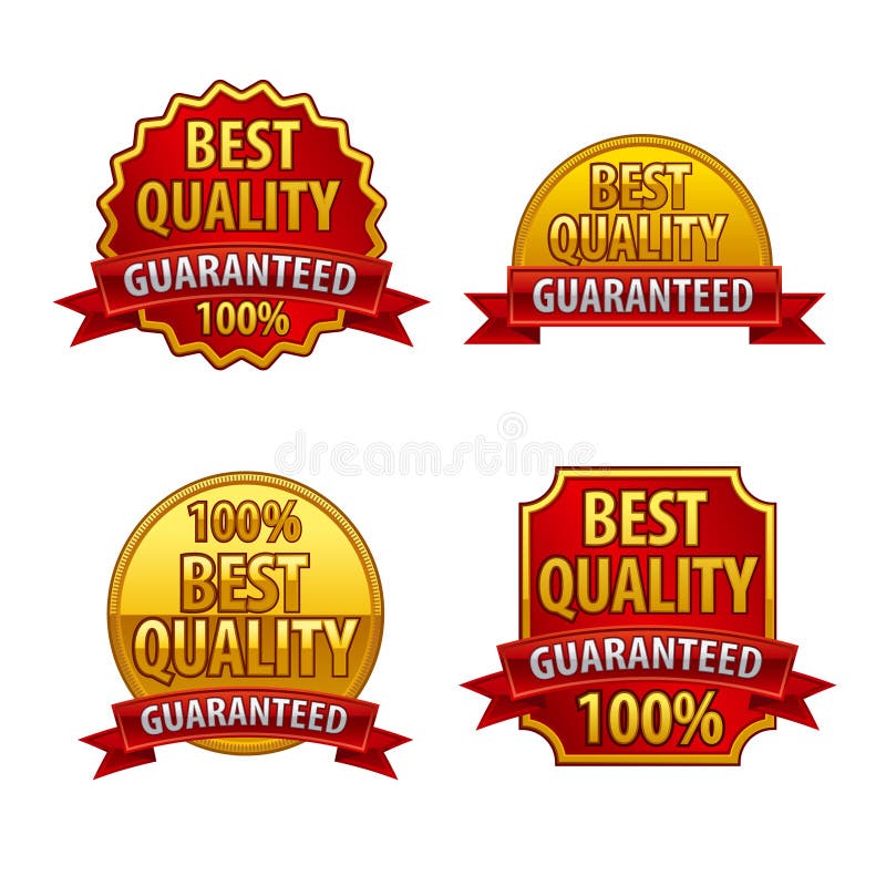 Best quality labels stock illustration. Illustration of business - 40003321