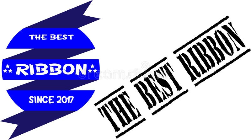 The best ribbon stock illustration. Illustration of illustrator - 83417383