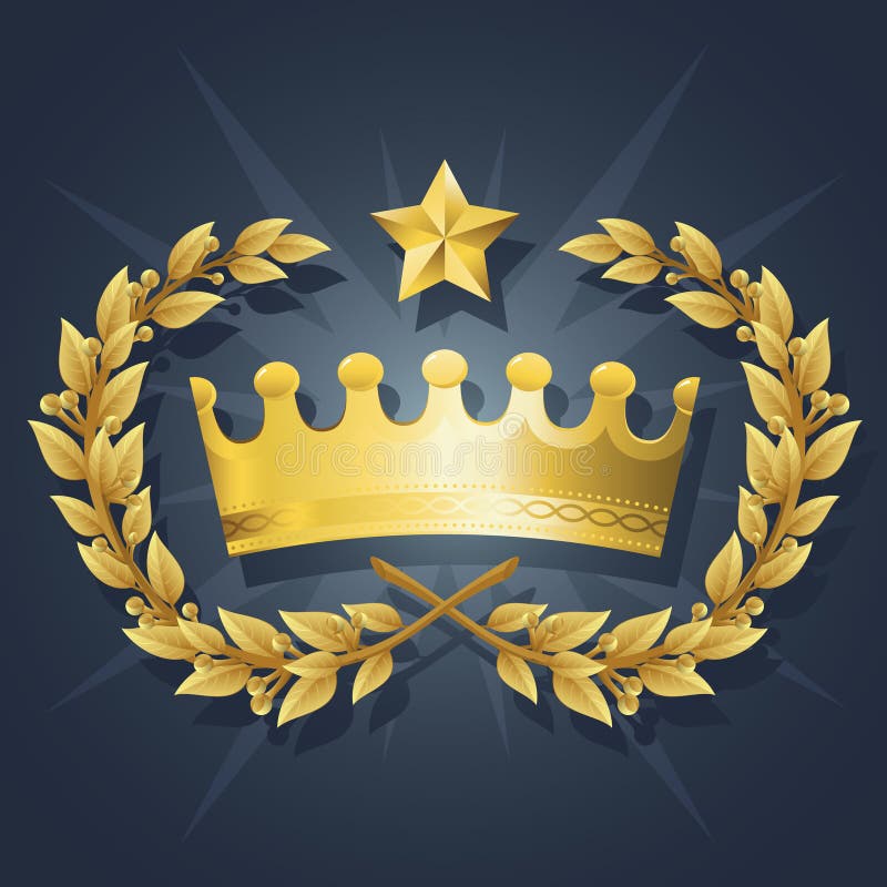 Best Royal King Crown with Quality Wreath Stock Vector - Illustration ...