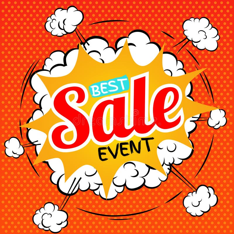 Big Sale Event. Set with Banners with Paper Bag Stock Vector ...