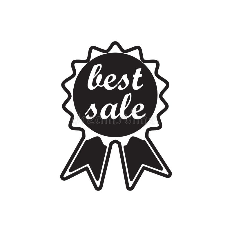 Best Sale Sign. Best Sale Isolated Vector Icon Stock Vector ...