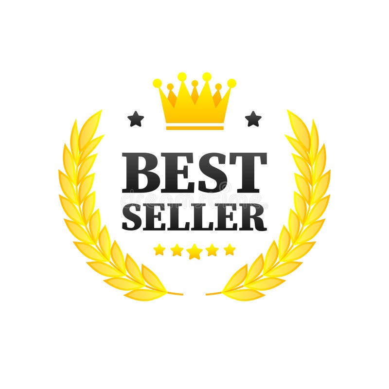 Best Seller Badge Design. Award Badge for Best Seller. Vector ...