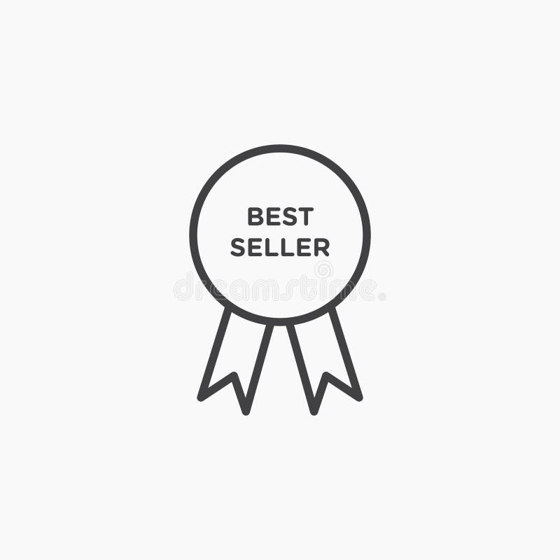 Best seller icon vector stock vector. Illustration of money - 348311006