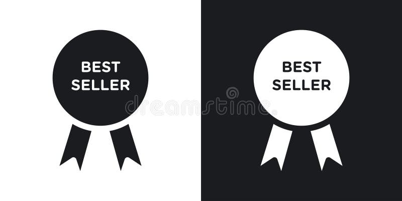 Best seller icon vector stock vector. Illustration of object - 348261900