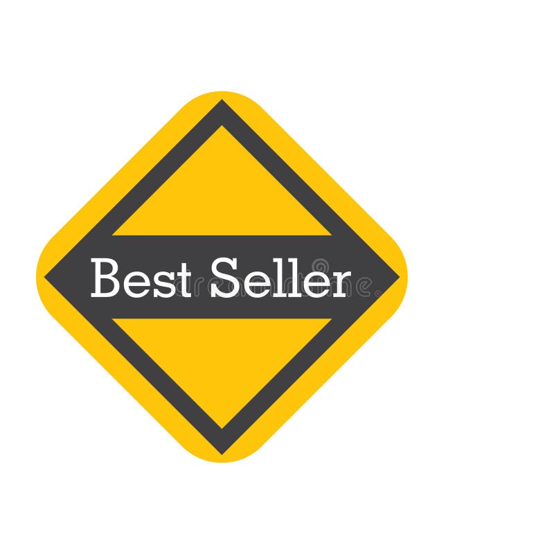 Best Seller Logo Template Icon Stock Vector - Illustration of circle ...