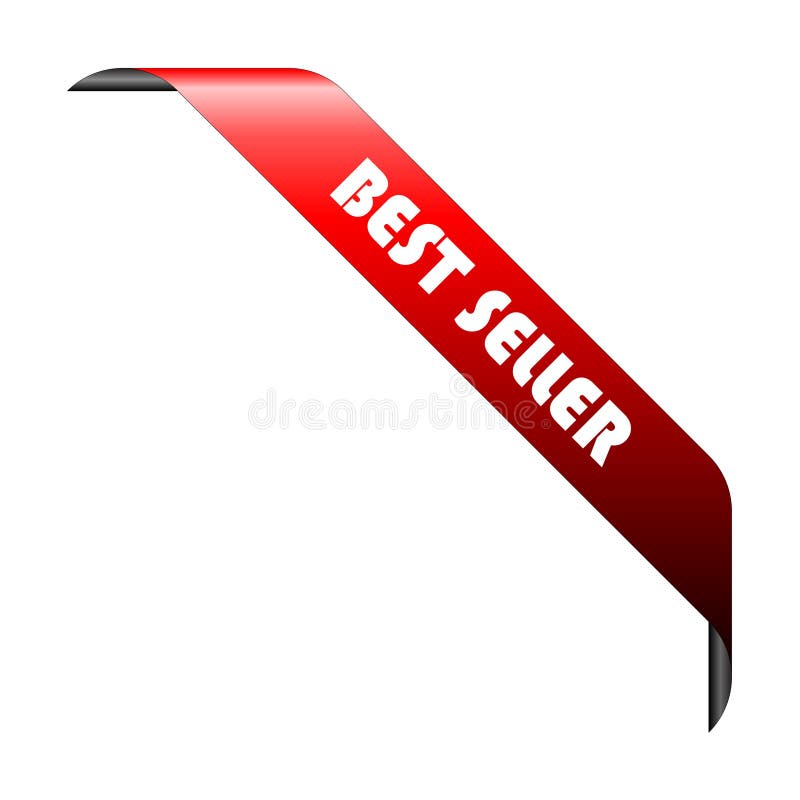 Best seller ribbon stock vector. Illustration of medal - 15029369