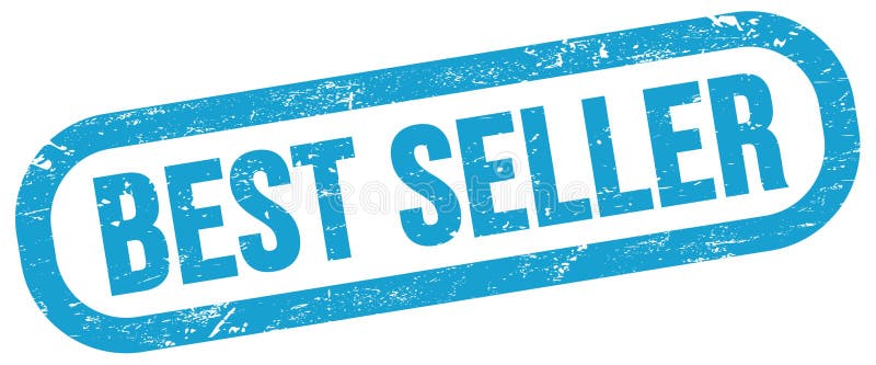 BEST SELLER, Text Written on Blue Stamp Sign Stock Illustration ...