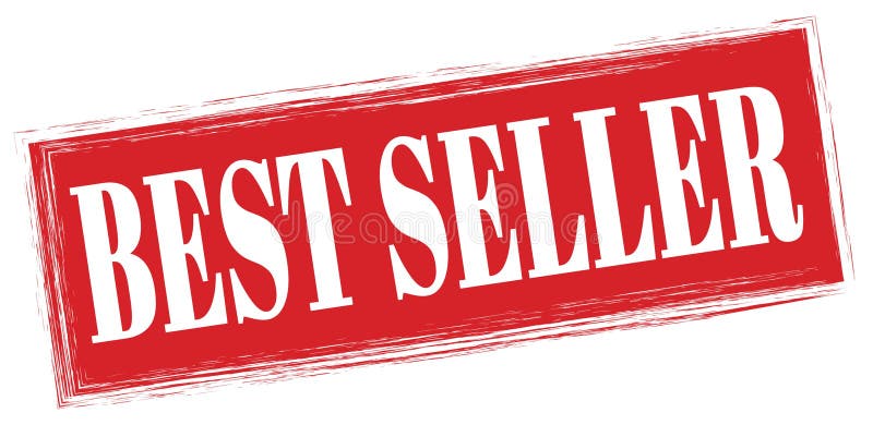 BEST SELLER Text Written on Red Stamp Sign Stock Illustration ...