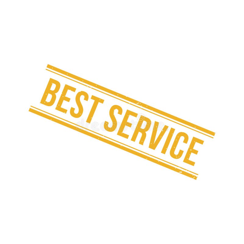 Best Service Stamp, Best Service Grunge Square Sign Stock Vector ...