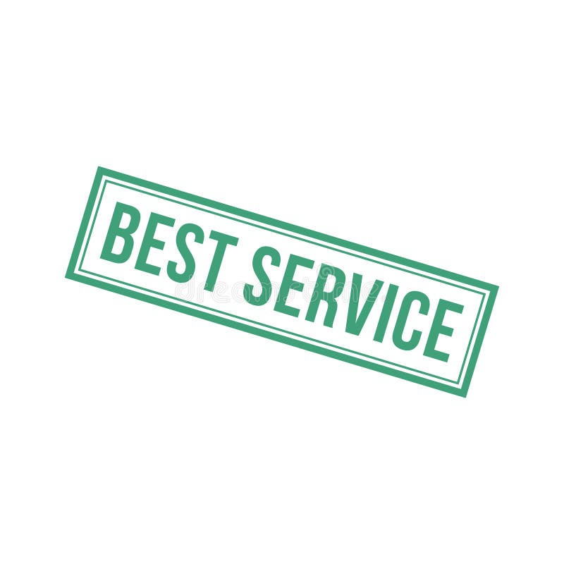 Best Service Stamp, Best Service Grunge Square Sign Stock Vector ...