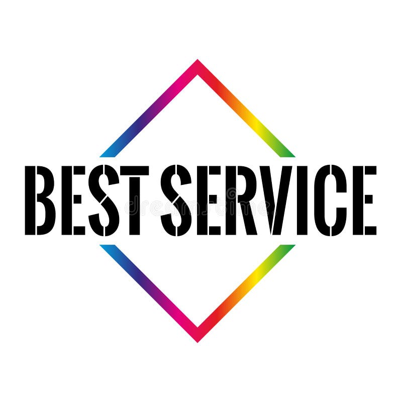 Best Service Triangle or Pyramid Line Art Vector Icon Stock Vector ...