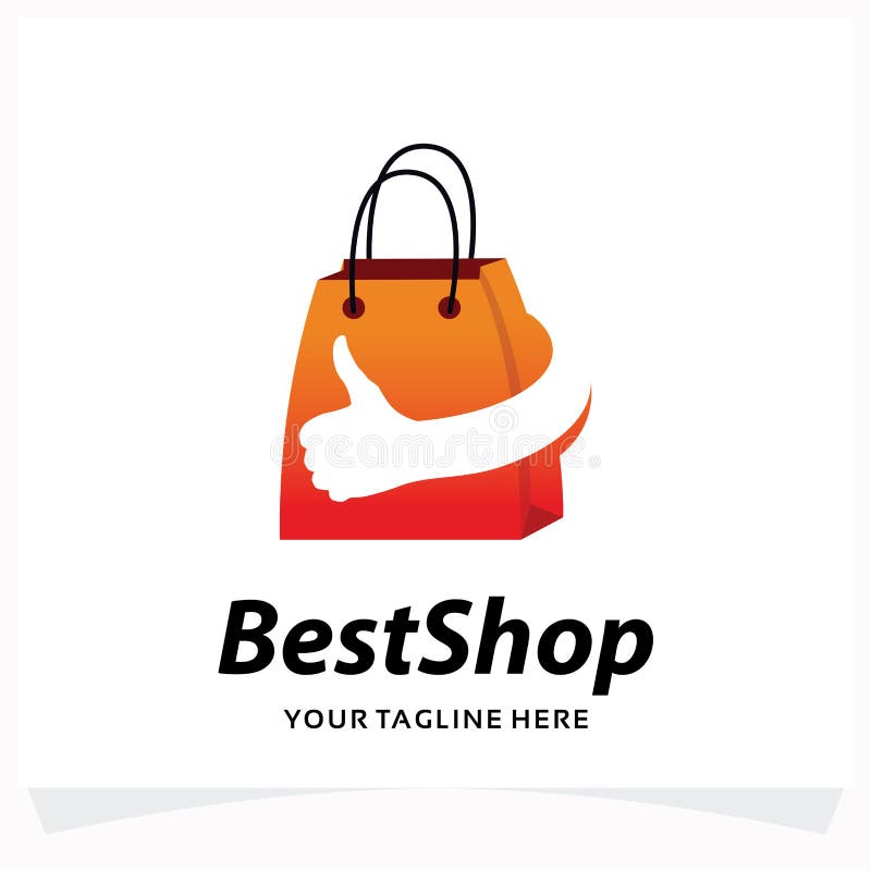 Best Shop Logo Template Design Template Stock Vector - Illustration of ...