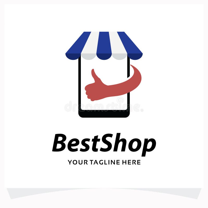Best Shop Logo Template Design Template Stock Vector - Illustration of ...