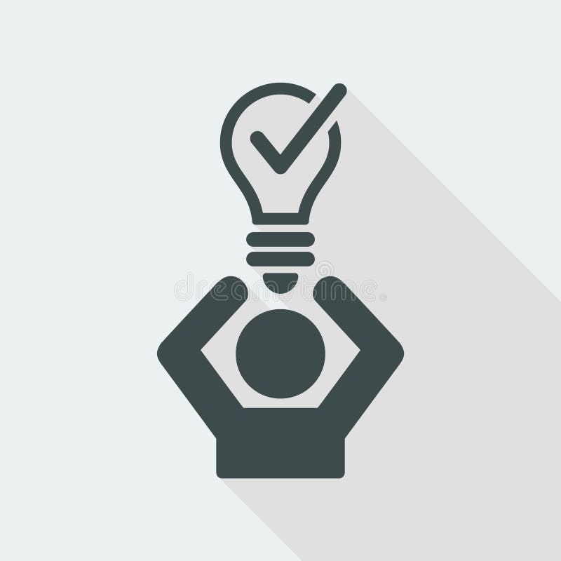 Best Solution - Vector Web Icon Stock Vector - Illustration of genius ...