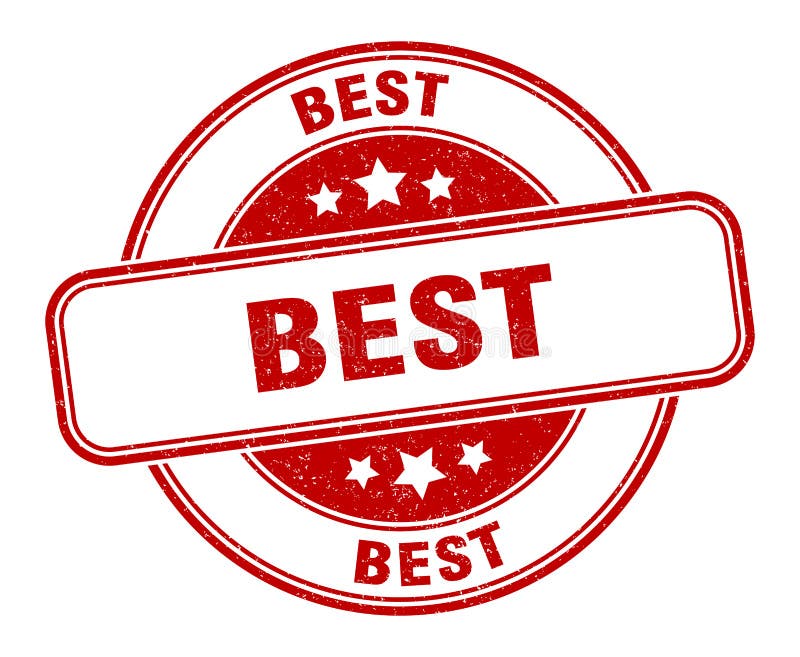 Best Stamp. Best Round Grunge Sign Stock Vector - Illustration of ...