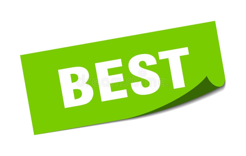 Best Sticker stock vector. Illustration of design, cargo - 10624011