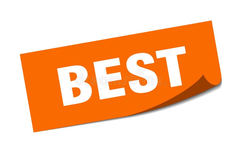 Best Sticker stock vector. Illustration of design, cargo - 10624011