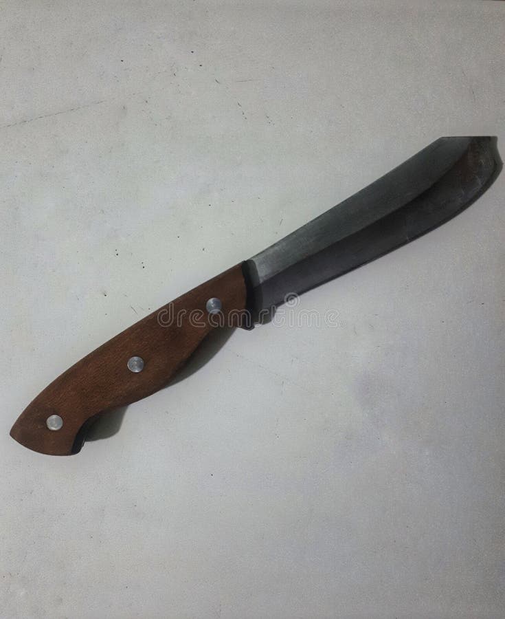 The Best Survival Knife with Sturdy Iron Stock Image - Image of army ...