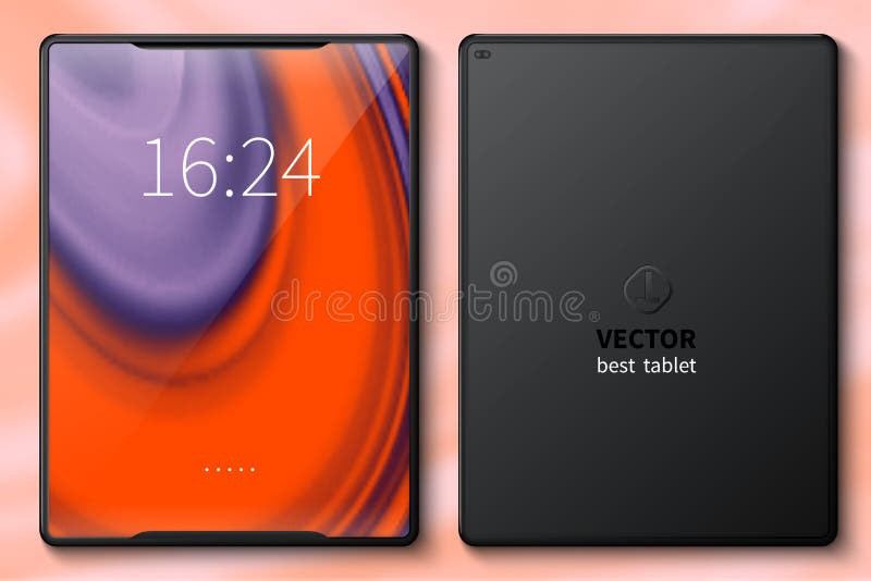 The Best Tablet of the New Generation Iridescent Holographic Gradient ...